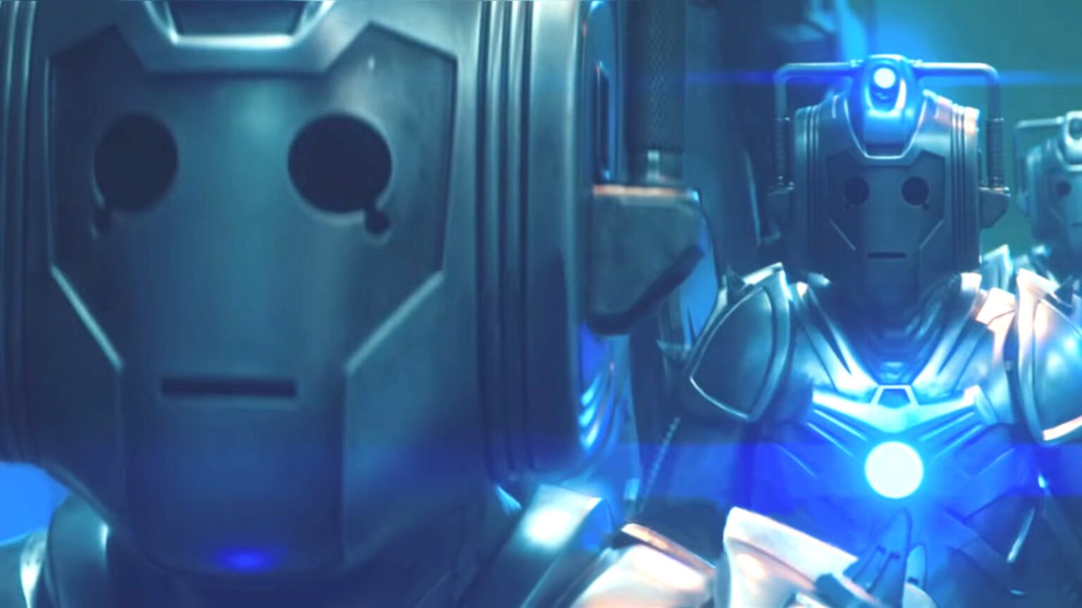 Cyberman Head Open
