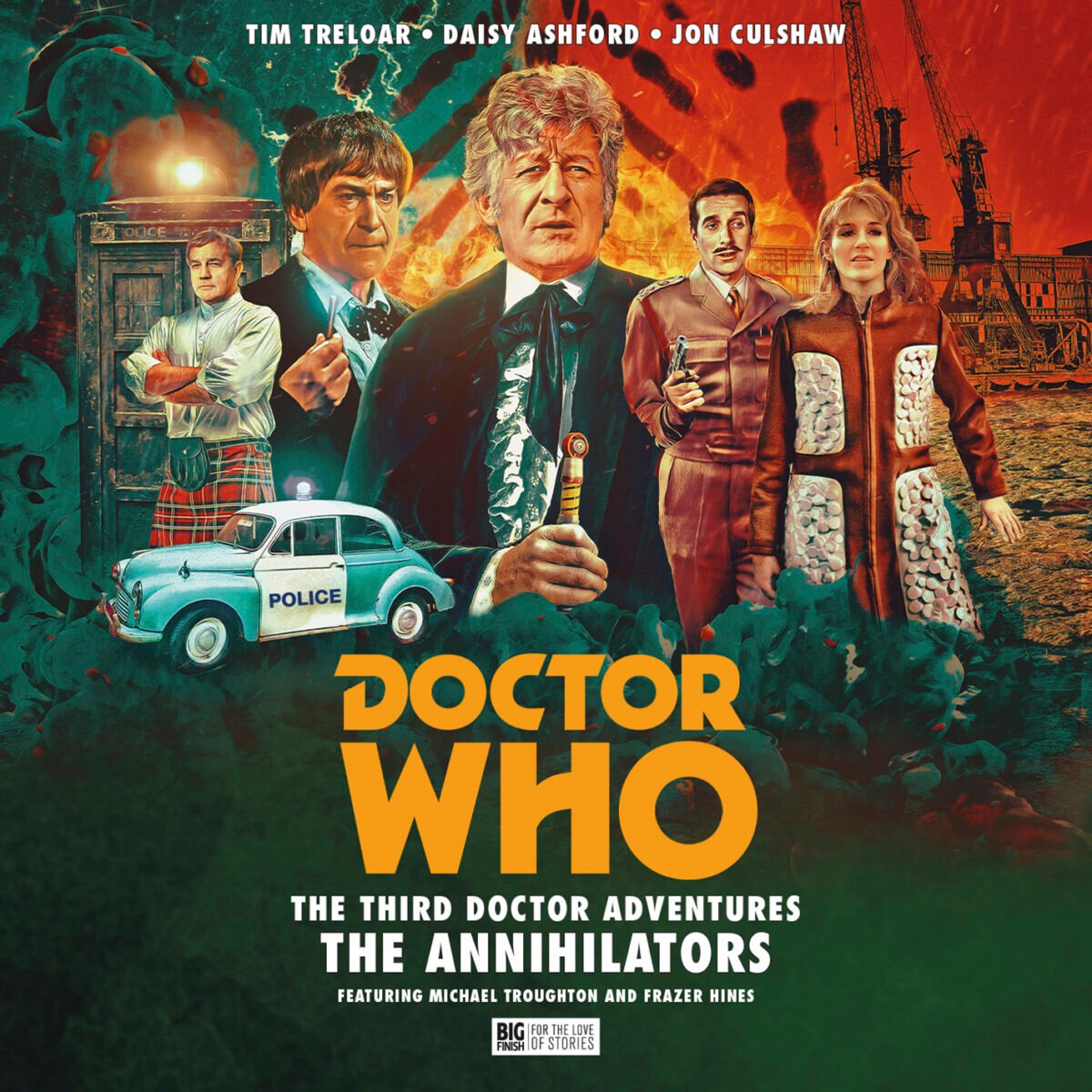 The Annihilators (3rd) – Big Finish cover (alt) – The Doctor Who Companion