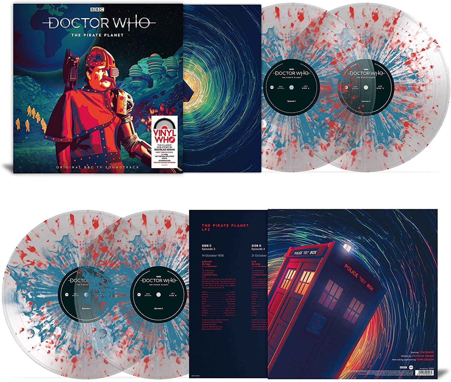 Coming Soon from the Vinyl Who Collection: The Pirate Planet from Demon ...