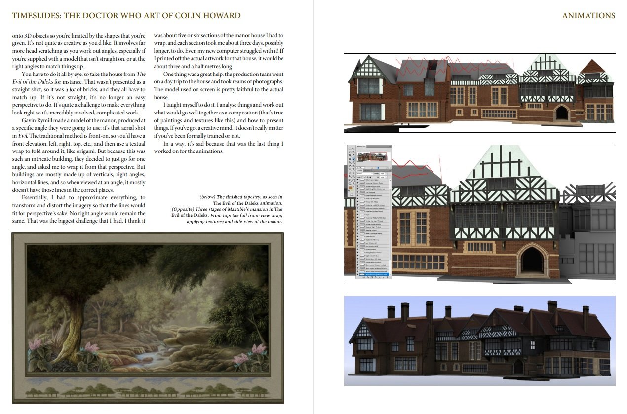 Reviewed: Timeslides — The Doctor Who Artwork of Colin Howard – The ...