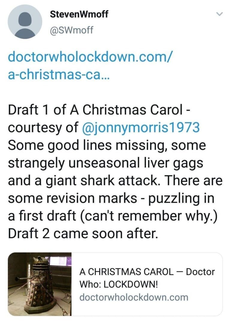 You Can Now Read 200+ Scripts for Doctor Who (and Spin-Offs) Online ...