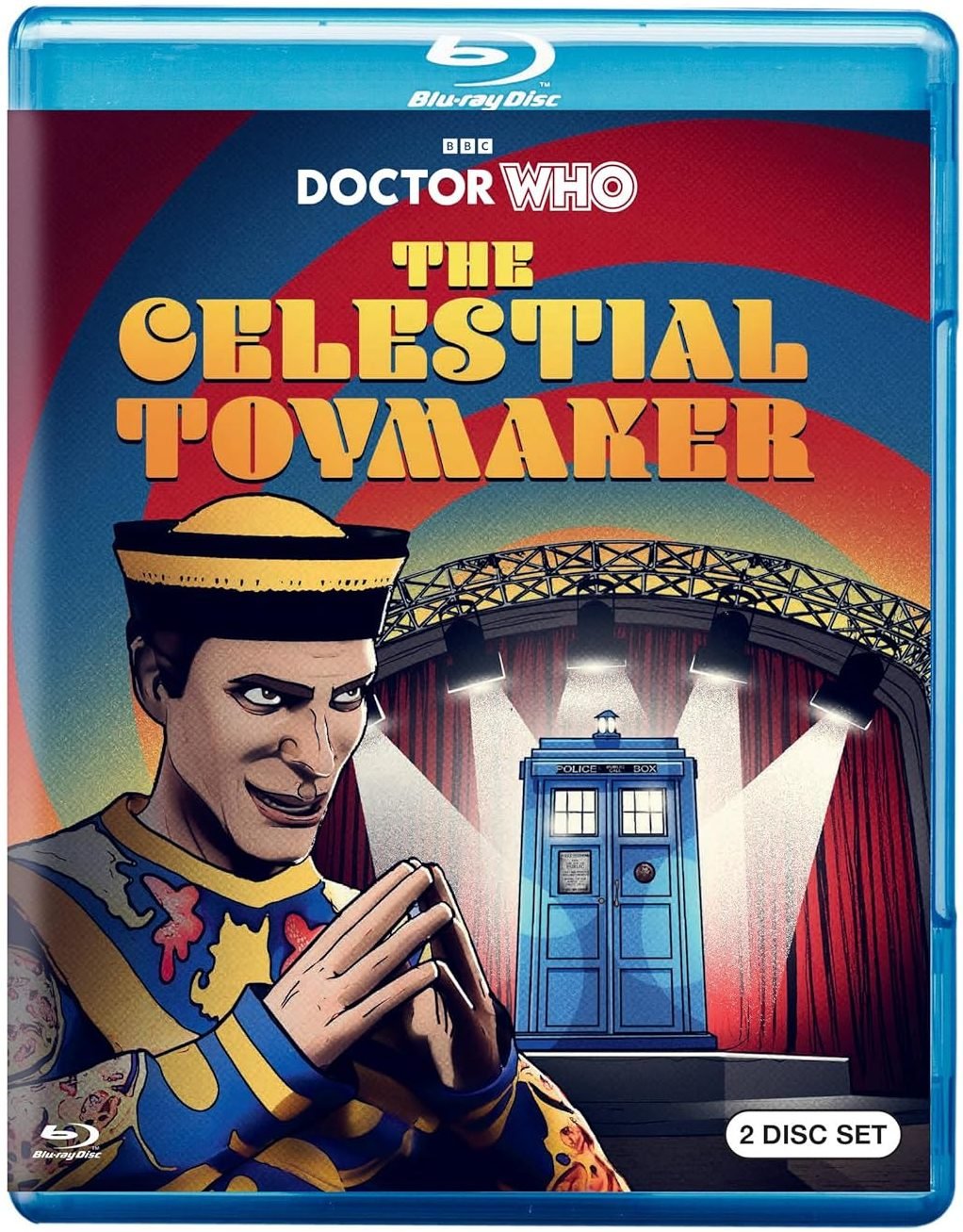 Cover Revealed for Doctor Who: The Celestial Toymaker DVD and Blu-ray ...