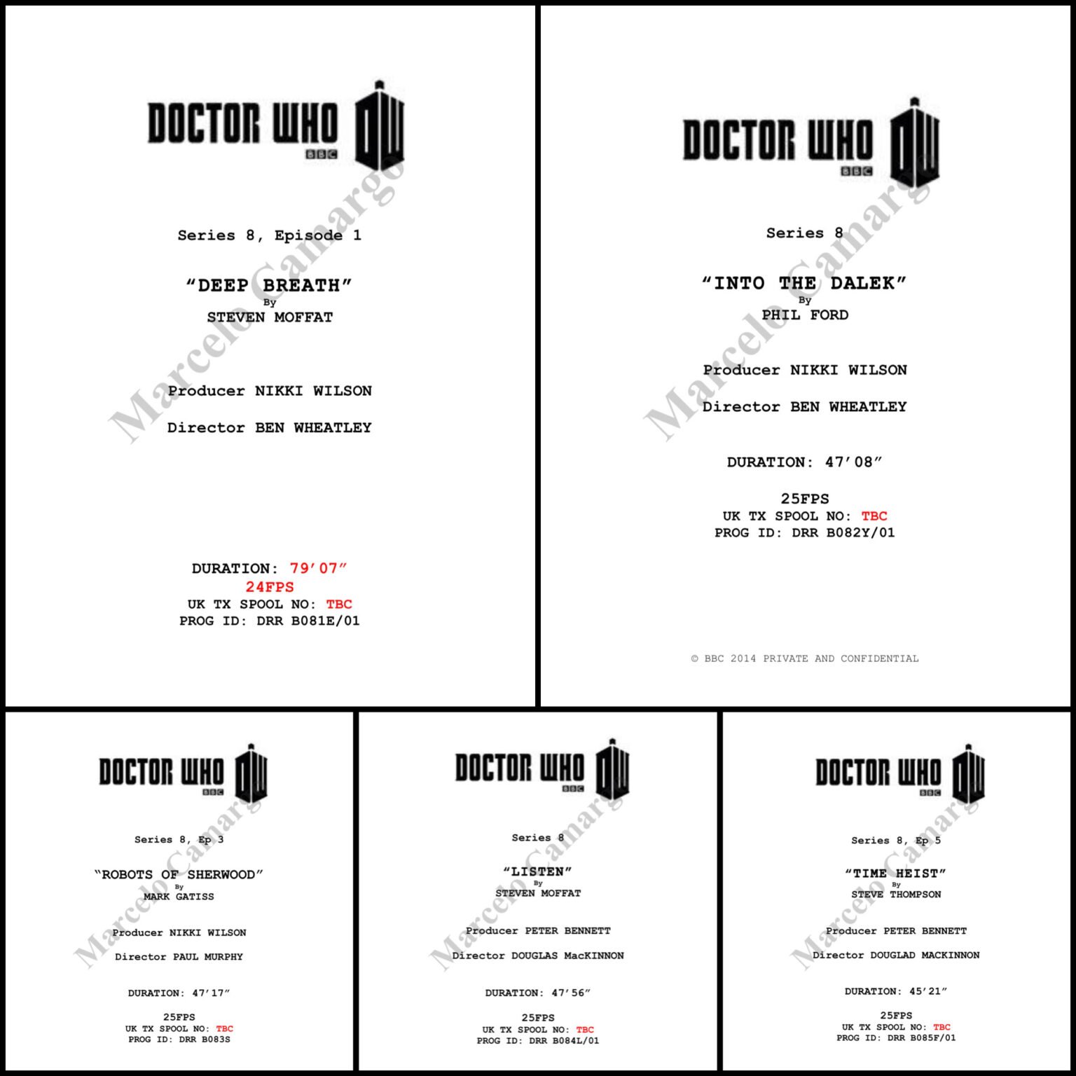 25+ Doctor Who Steven Moffat Era Scripts Added to the BBC Writers ...