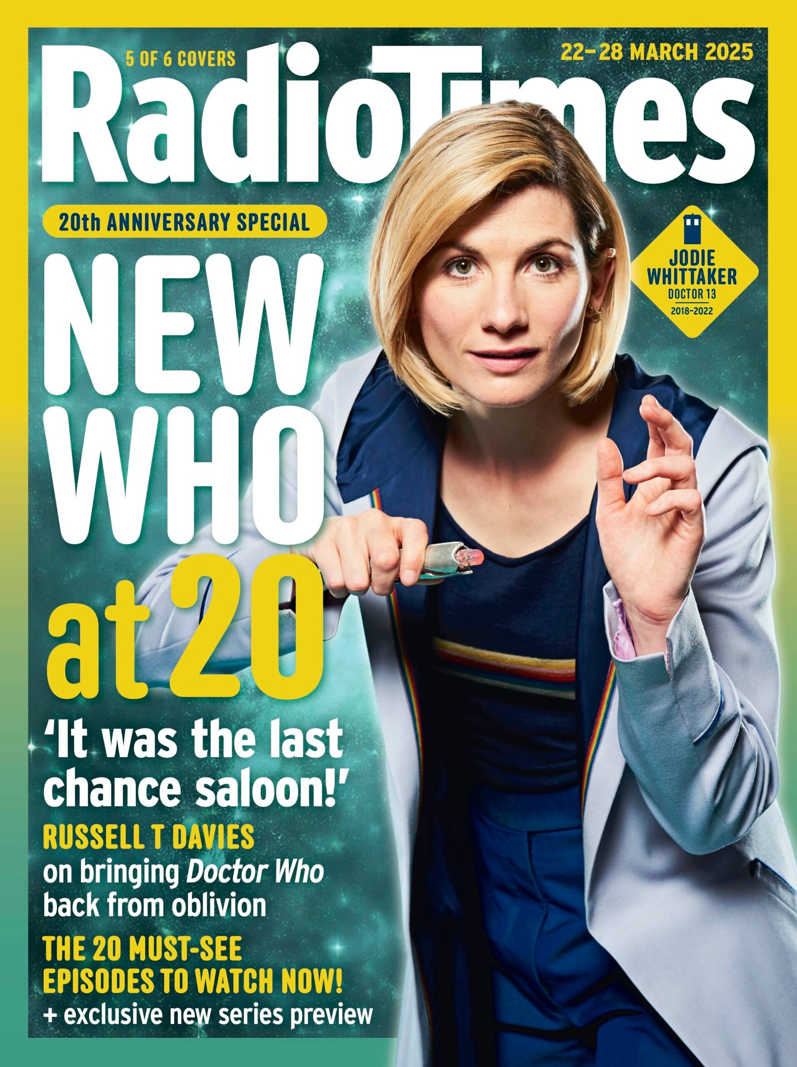 The Radio Times Celebrates 20 Years of New Doctor Who With 6 Special ...
