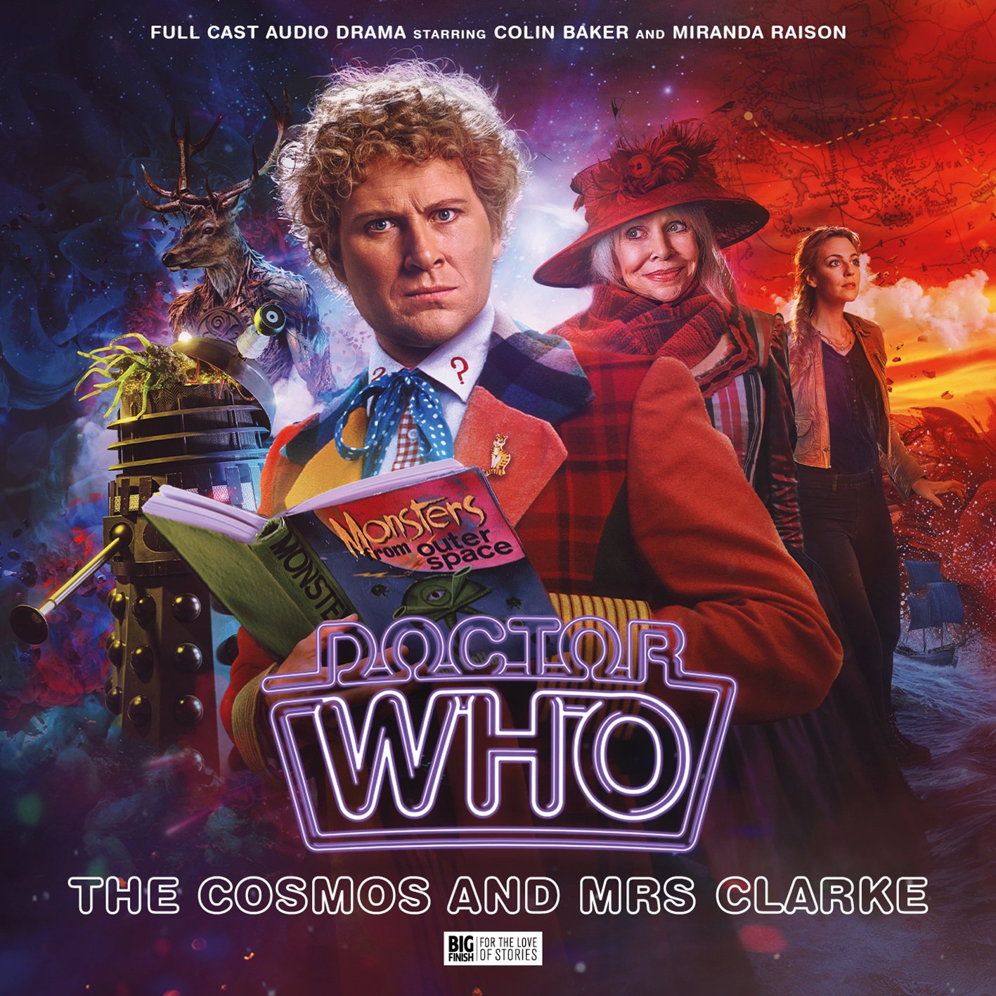 The Cosmos and Mrs Clarke (6th) – Big Finish cover (alt) – The Doctor ...