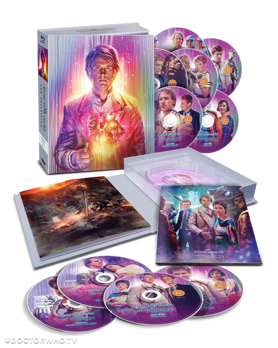 Coming Soon to Blu-ray: Peter Davison’s Last Season as the Fifth Doctor ...